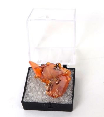 Lot 271 – Calcite with Red Hematite Mineral Specimen – Scollard Auctions