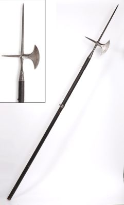 Lot 36 – Fine Rare Swedish Halberd, 17th c. – Scollard Auctions