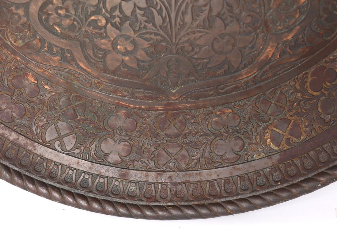 Lot 73 – Heavy Cast Iron Dhal Shield in Historicism – Scollard Auctions