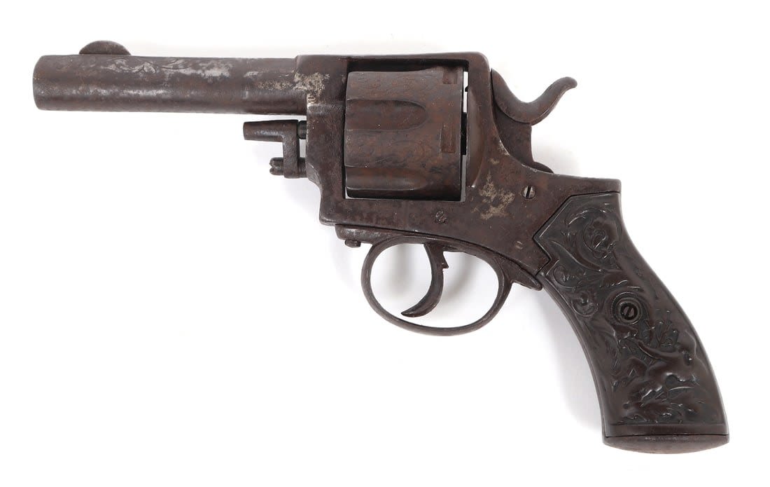 Lot 83 – Antique Revolver Pistol – Scollard Auctions
