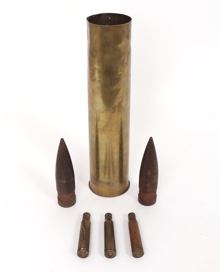 Lot 95 – Trench Art Shell Casing Collection – Scollard Auctions