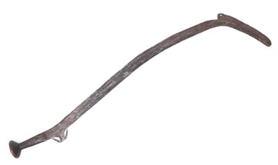Lot 52 – Large African Throwing Sword, Azande Peoples – Scollard Auctions