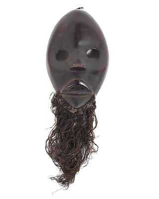 Lot 275 – Old Dan Bearded Racing Mask, 20th c. – Scollard Auctions