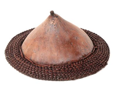 Lot 285 – Filipino Tabungaw Hat w/Rattan Braided Rim – Scollard Auctions