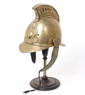 Lot 177 – French Pompiers Fireman’s Parade Helmet, 19th c. – Scollard ...