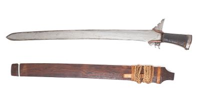 Lot 87 – Huge Maranao Kris Sword, Ex-David Schmidt – Scollard Auctions