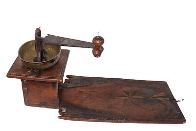 Lot 158 – Spanish Colonial Coffee or Spice Mill, Early 18th C ...