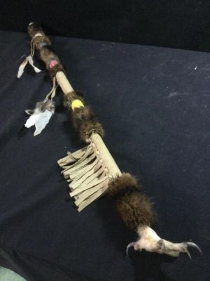 Lot 151 - Native American Staff | Seminole Estate Auctions