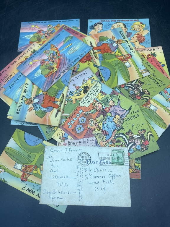 Lot 89 - Vintage Postcards 1930's | Seminole Estate Auctions