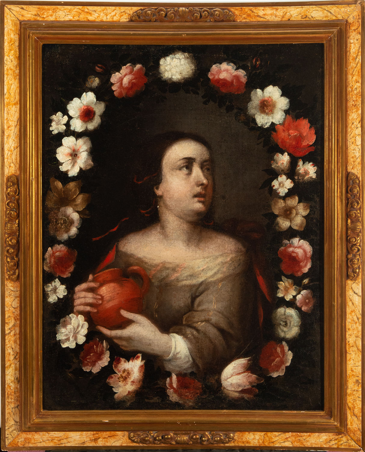 Santa Rufina, escuela Cordobesa de Antonio del Castillo, siglo XVII ...