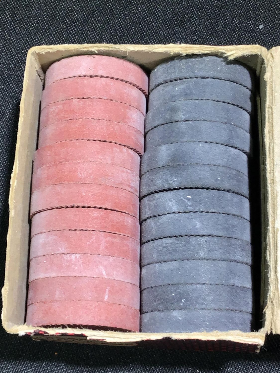 Lot 101 – Vintage Faym-us 24 pc Checkers Set Early Catalin – The Lodge ...