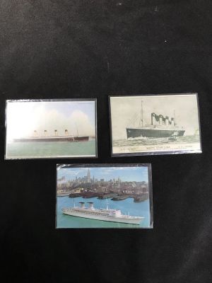 Lot 32A – Whitestar & Italian Steam Ship Postcards – The Lodge Auction ...