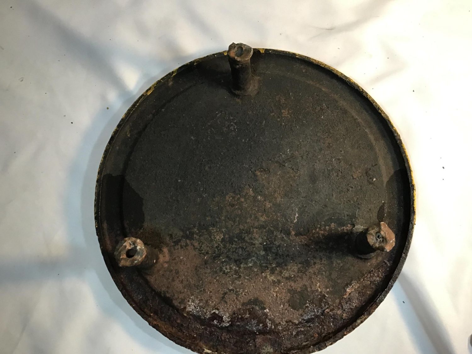 Lot 38 - Vintage cast-iron number 1753 Pennsylvania railroad I -1 sign ...