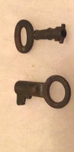Lot 60 - Vintage Railroad Keys 2 . | The Lodge Auction House
