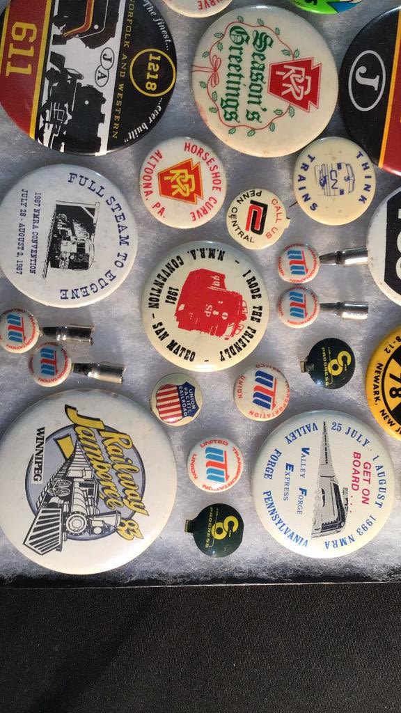 Lot 123 – Railroad Button Collection . – The Lodge Auction House