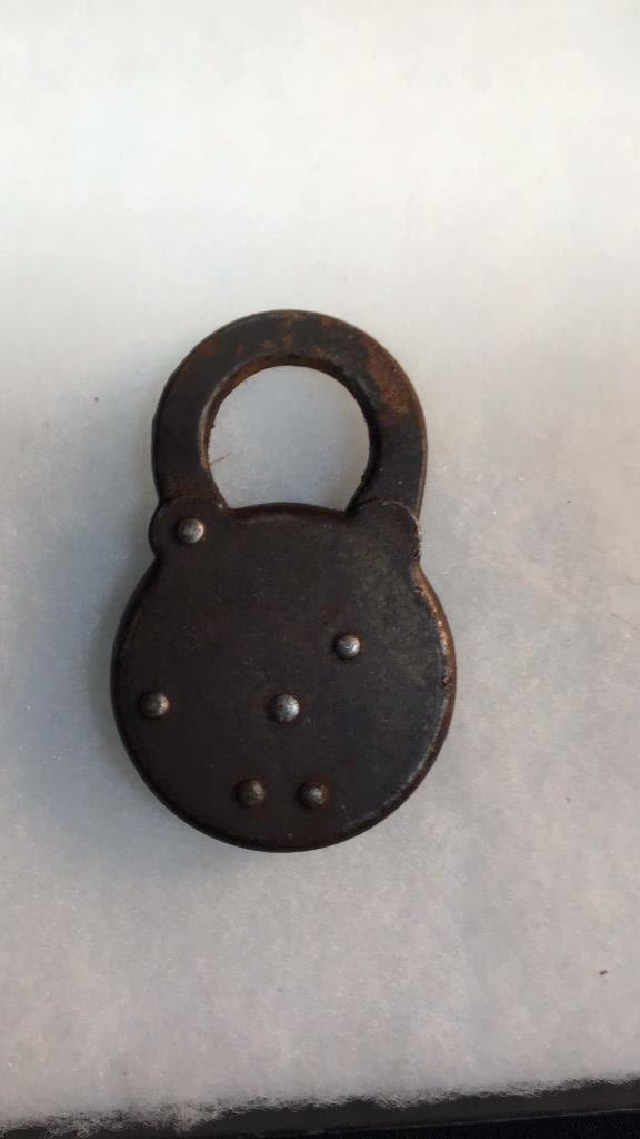 Lot 142 - Vintage Eagle Six Lever Padlock . | The Lodge Auction House