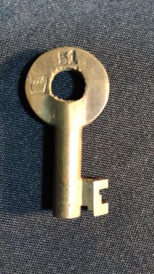 Lot 175 - Pennsylvania Railroad Key SNSY . | The Lodge Auction House