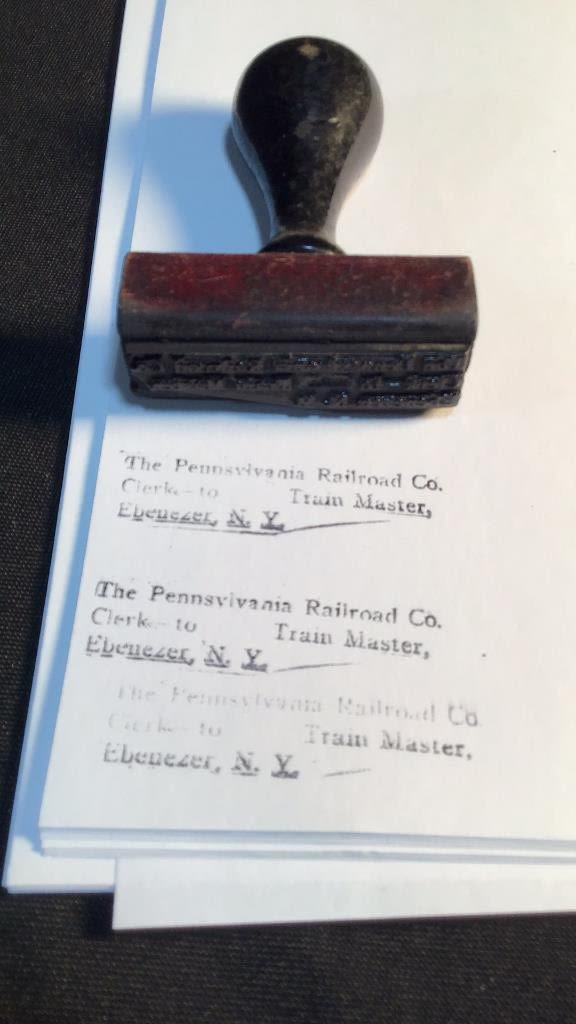 Lot 178 – Pennsylvania RailRoad Stamper . – The Lodge Auction House