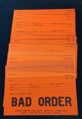 Lot 214 - Assorted Bad Order Norfolk & Western Railway Co. . | The ...