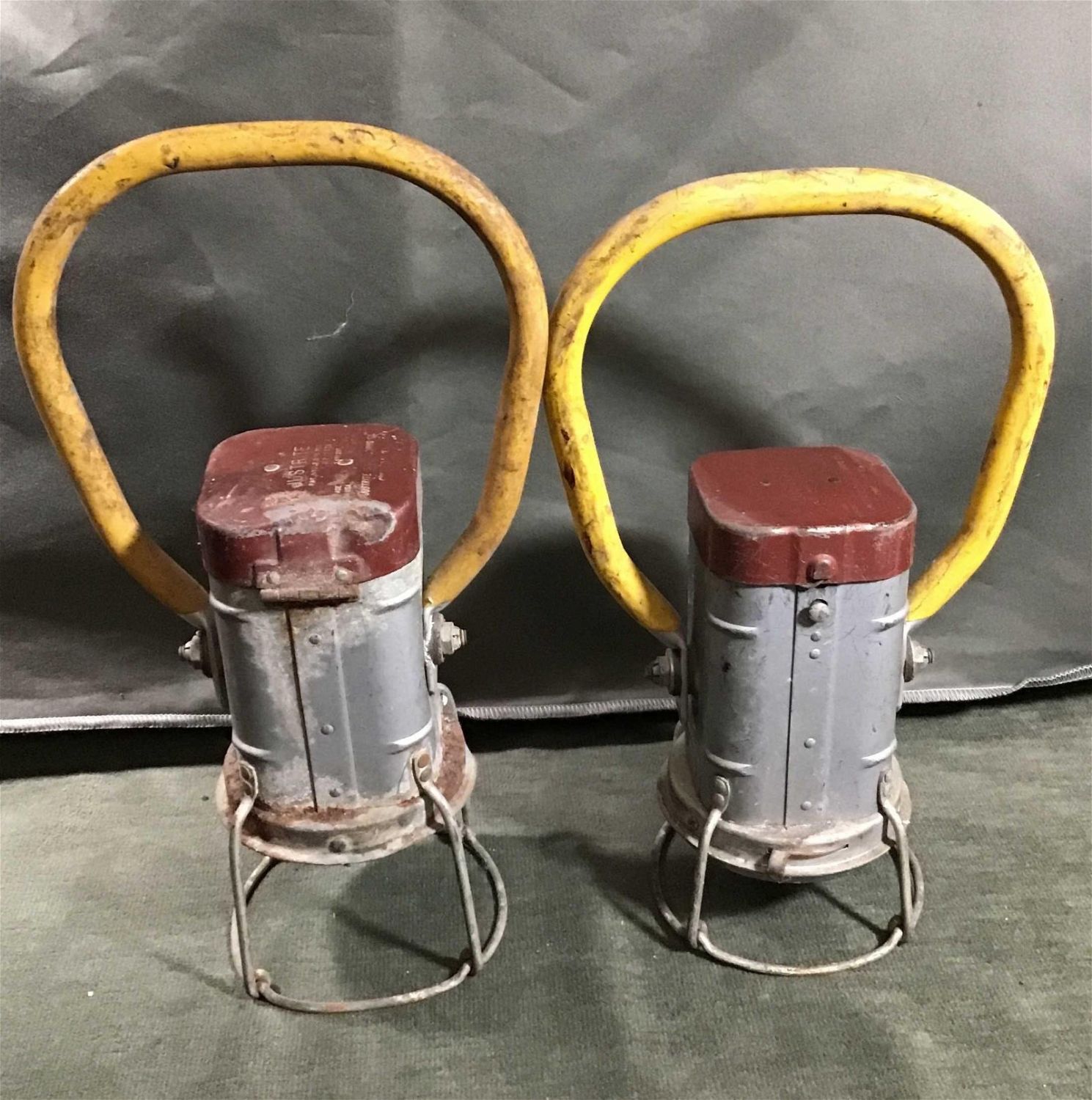 Lot 45 - To Justrite Vintage Railroad Flashlights . | The Lodge Auction ...