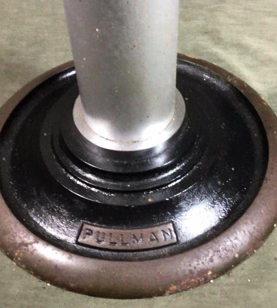 Lot 168 - Vintage Pullman Railroad Table H 27 x L 16 . | The Lodge ...