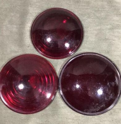 Lot 170 - 3 Assorted Vintage Railroad Reds Lens . | The Lodge Auction House