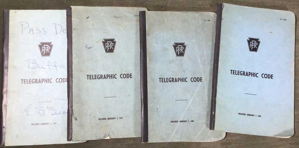 Lot 181 – Pennsylvania Railroad Telegraphic Code Books . – The Lodge ...