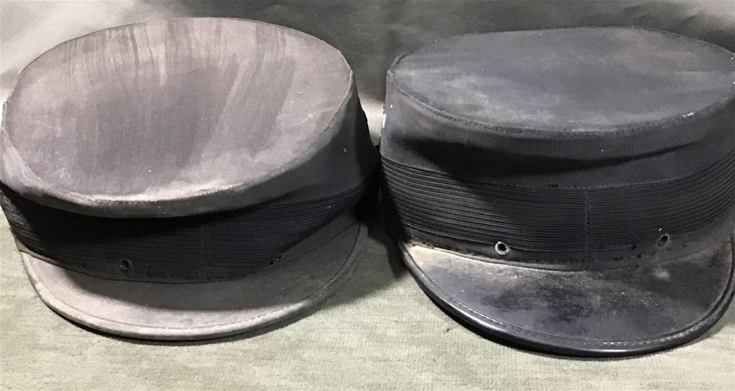 Lot 225 - Vintage Railroad Porter Caps ( two Material, one wool) | The ...