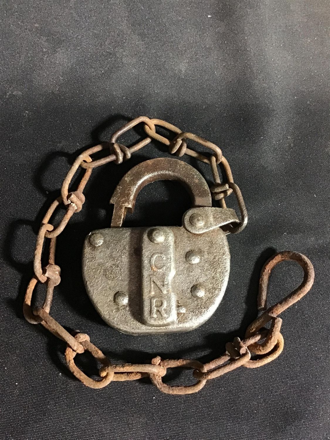 Lot 50 - Vintage CNR Padlock . | The Lodge Auction House