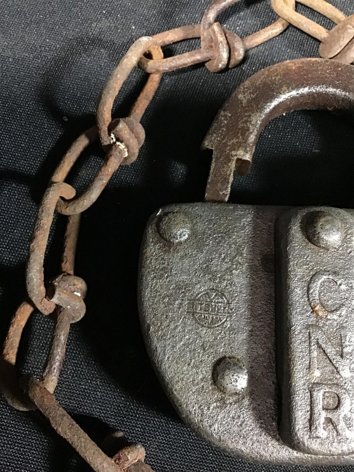 Lot 50 - Vintage CNR Padlock . | The Lodge Auction House