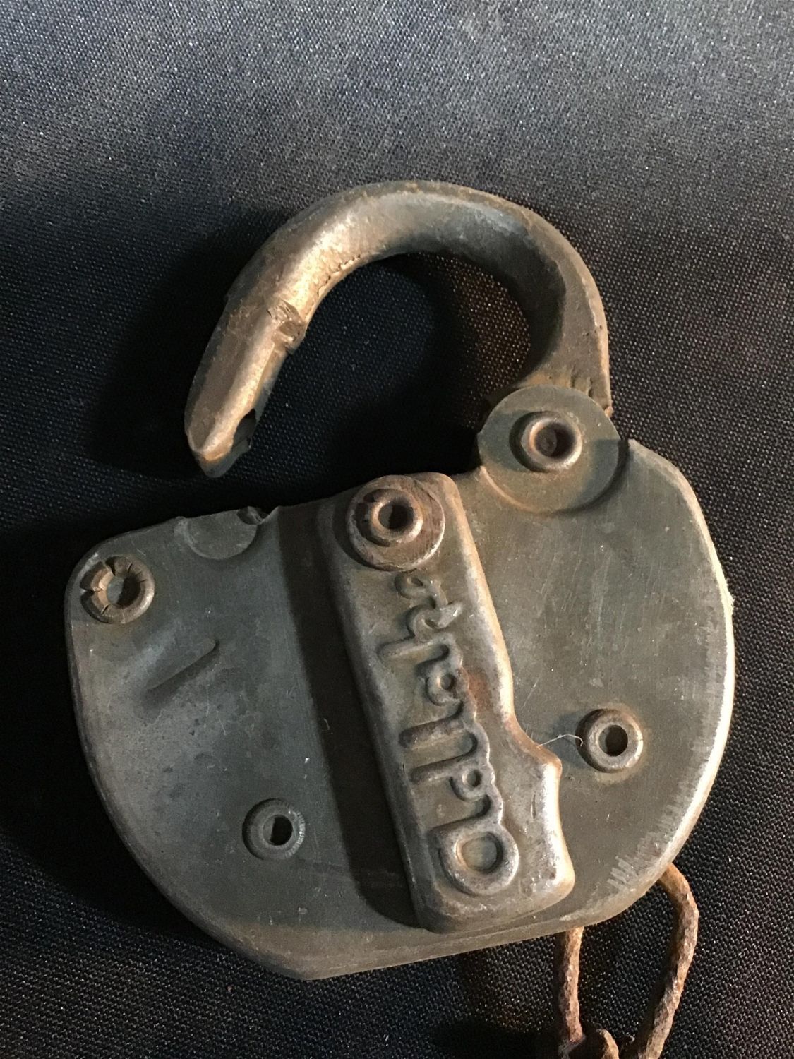 Lot 95 – L V R R Padlock . – The Lodge Auction House