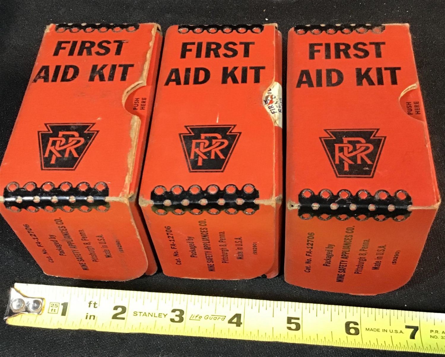 Lot 191 - Three Pennsylvania railroad first aid kits . | The Lodge ...