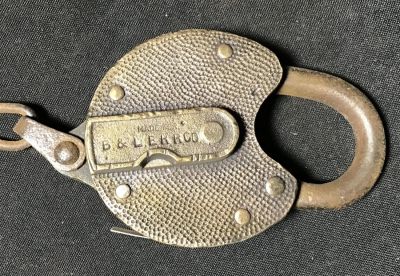 Lot 253 - B & L E R R Co. Padlock . | The Lodge Auction House