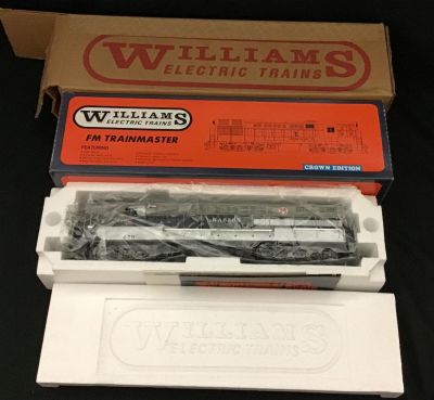 Lot 25 – Williams Electric Trains FM Trainmaster Wabash with Electric ...