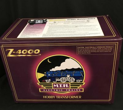 Lot 25 - MTH Electric Trains Z-4000 Hobby Transformer . | The Lodge ...