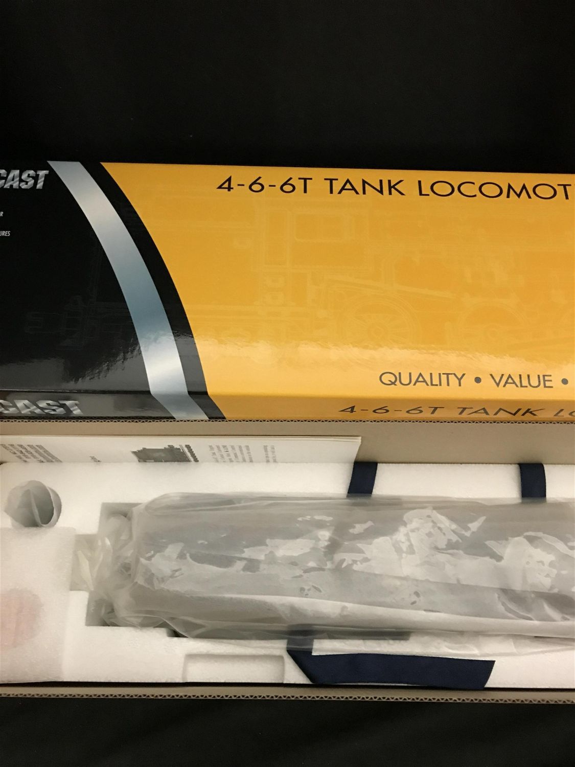 Lot 77 - K-Line O Scale 1:48 4-6-6T Tank Locomotive New York Central ...