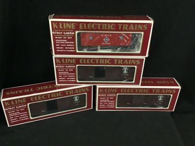Lot 143 - K-Line O Scale Electric Trains Buffalo Creek Flour Boxcar K ...