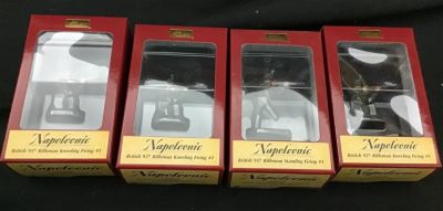 Lot 177 - W Britains Napoleonic British 95th Rifleman Kneeling Firing ...