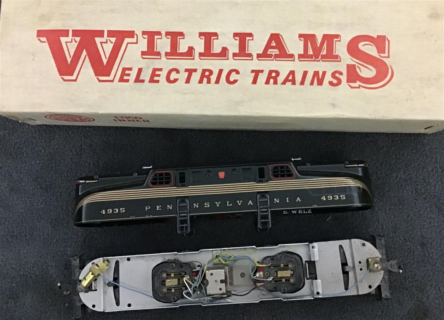 Lot 207 – Williams O Scale Pennsylvania GG-1 Green Locomotive Engine ...