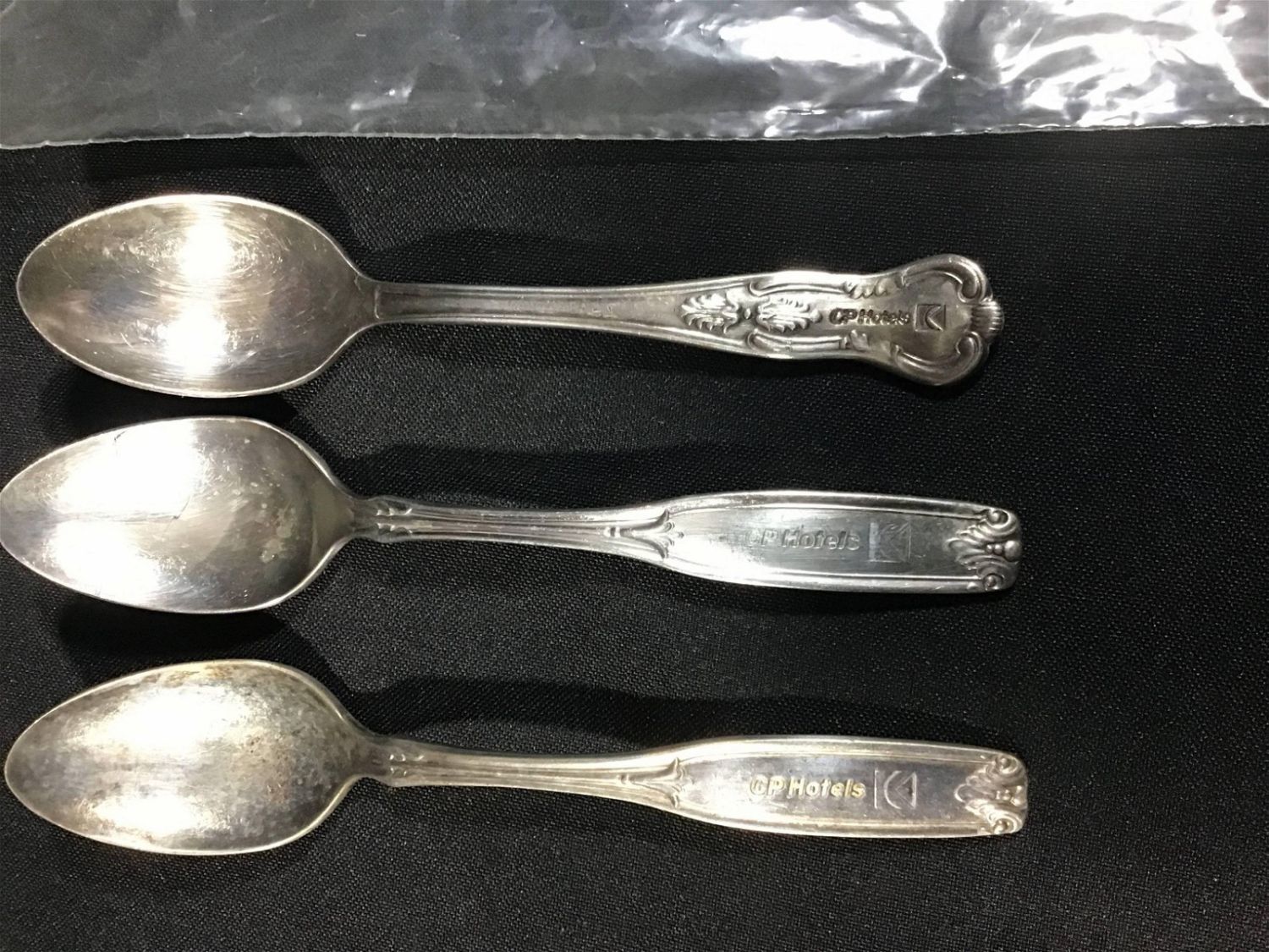 Lot 22 – CP Hotels Spoons (3) . – The Lodge Auction House