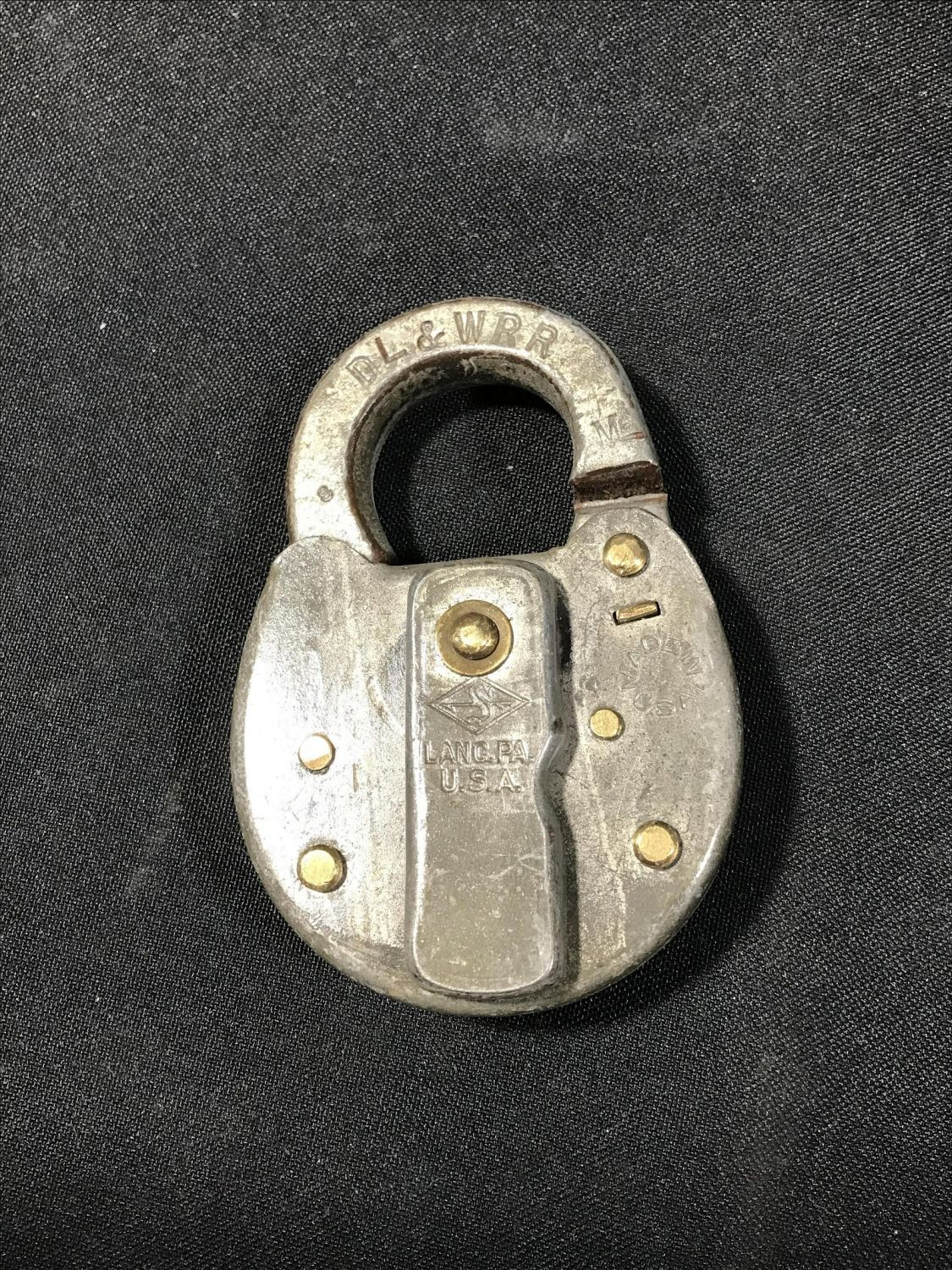 Lot 32 - DL & WRR 1957 Padlock . | The Lodge Auction House