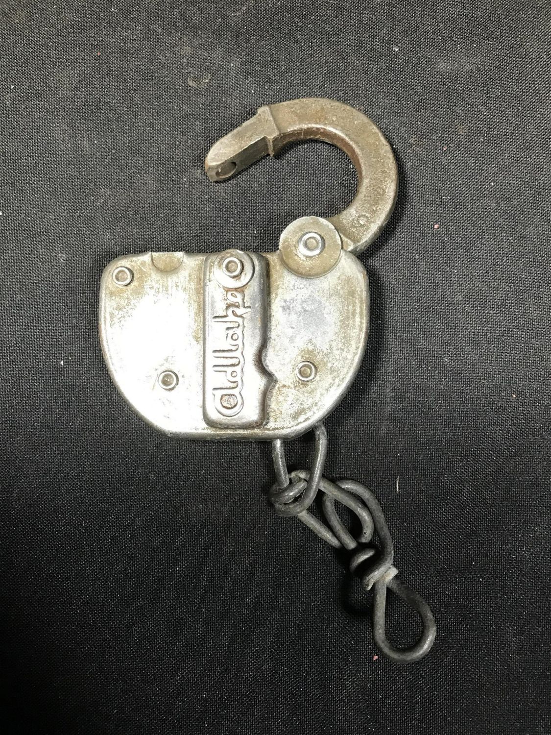 Lot 81 - BCRR Railroad Padlock . | The Lodge Auction House