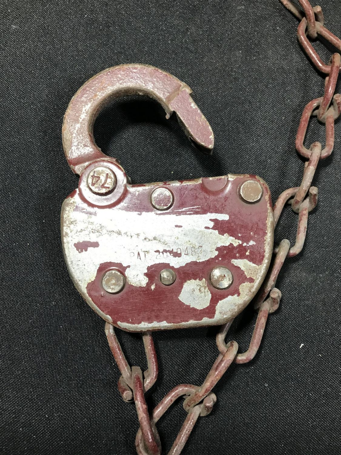 Lot 96 - Adlake Railroad Padlock . | The Lodge Auction House