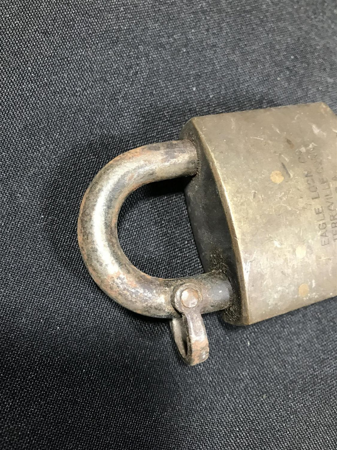 Lot 105 - Eagle Lock Co Padlock . | The Lodge Auction House
