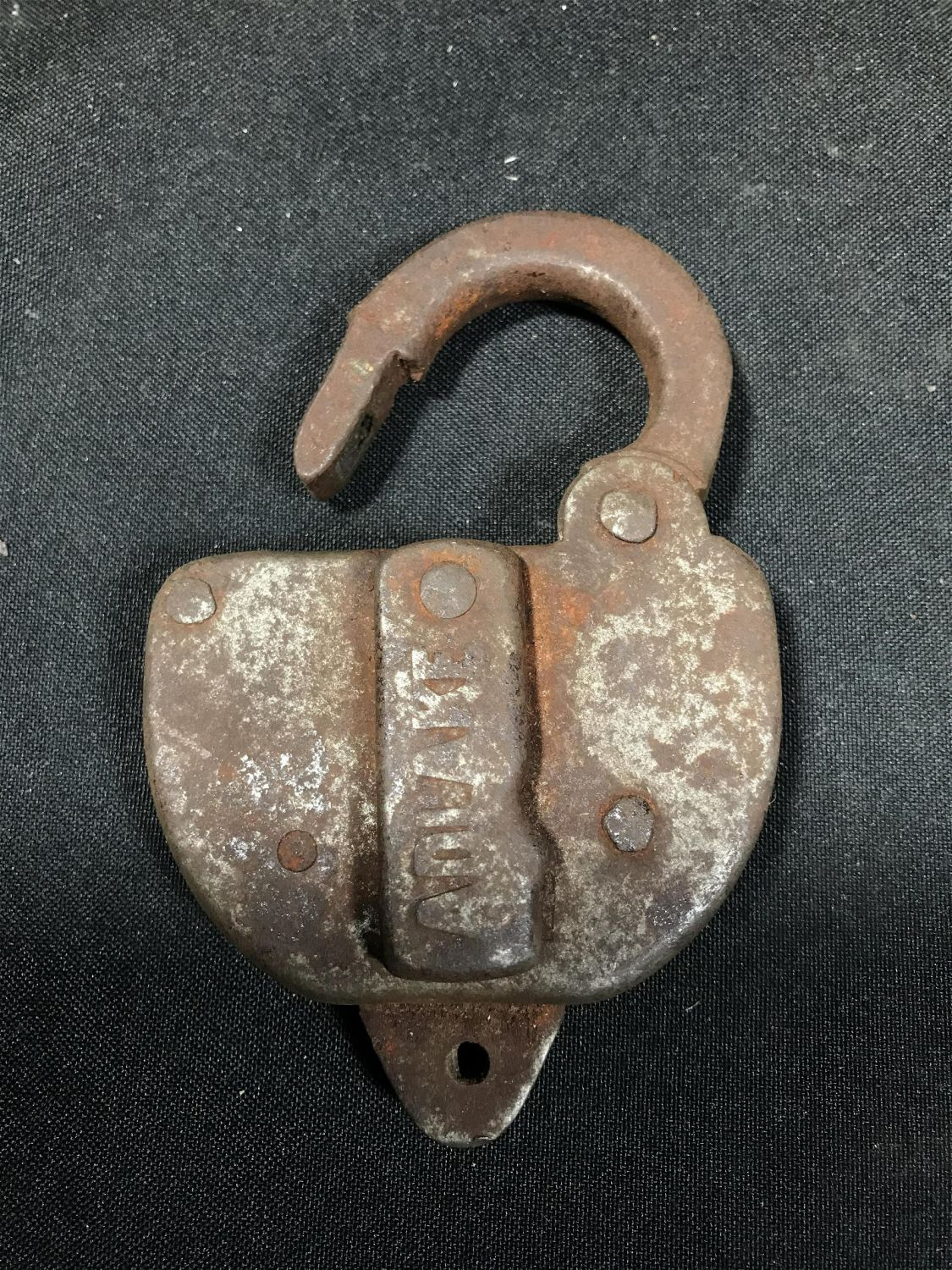 Lot 107 - Adlake Railroad Padlock . | The Lodge Auction House