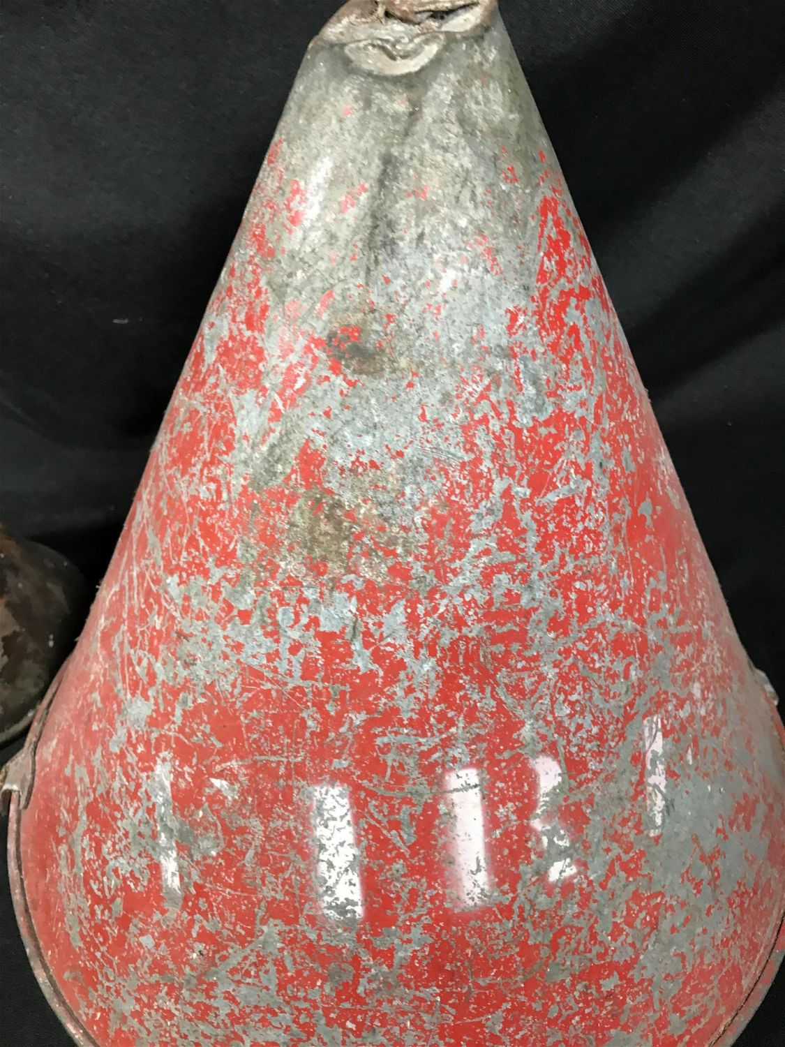 Lot 206 - Railroad Fire Buckets Larger measures 14x14 inches Made with ...