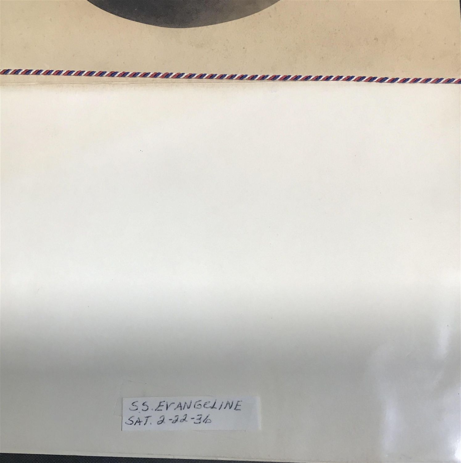 Lot 295 - George Washington SS Evangeline Dinner Menu 1936 | The Lodge ...