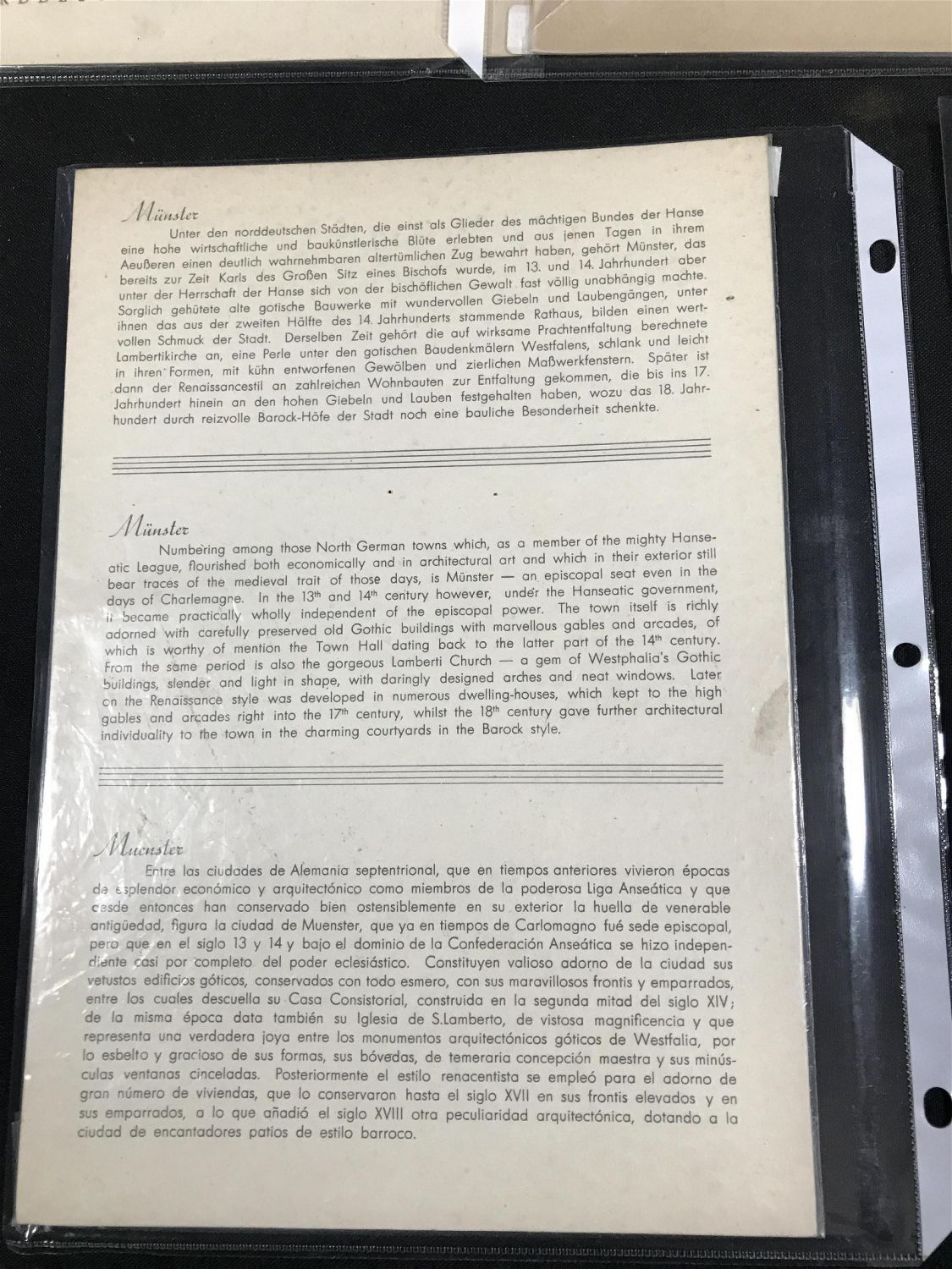 Lot 300 - Ephemera Menus (5) . | The Lodge Auction House