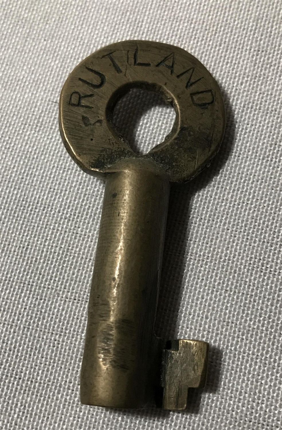Lot 125 – Railroad Key RUTLAND – The Lodge Auction House