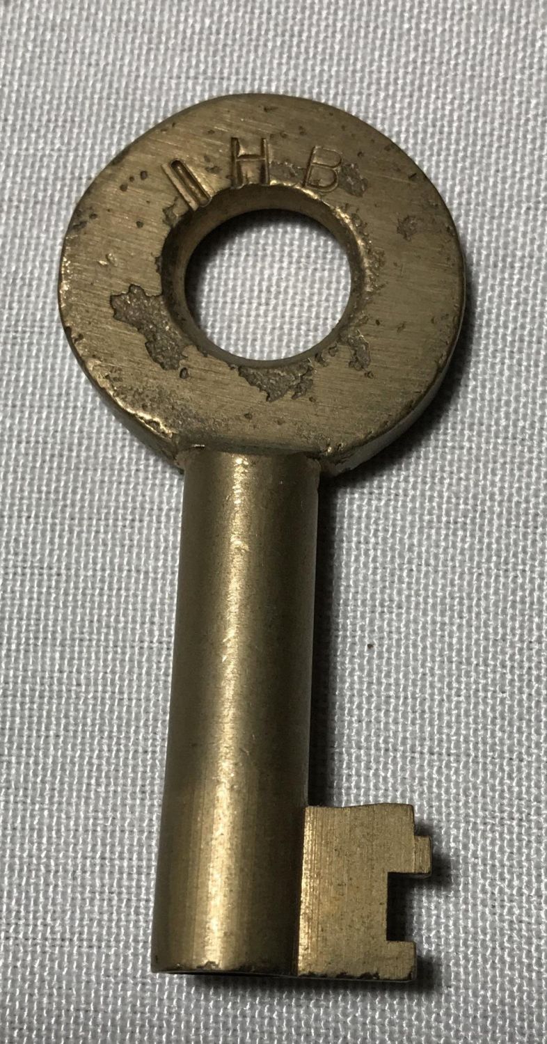 Lot 254 – Railroad Key I H B . – The Lodge Auction House